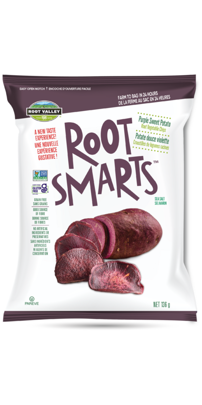 Buy Root Smarts Purple Sweet Potato Chips at Well.ca | Free Shipping ...