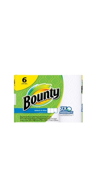 Buy Bounty Select-a-Size Paper Towels at Well.ca | Free Shipping $35 ...