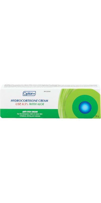 Buy Option+ Hydrocortisone Cream USP, 0.5% with Aloe at Well.ca | Free ...