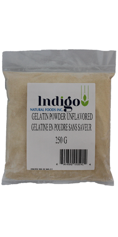 Buy Indigo Natural Foods Gelatin Powder Unflavoured at Well.ca | Free ...