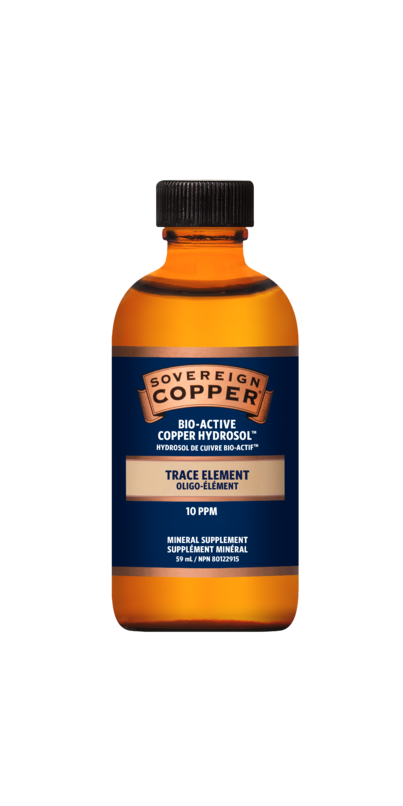 Buy Sovereign Copper Bio-Active Copper Hydrosol 10ppm at Well.ca | Free ...