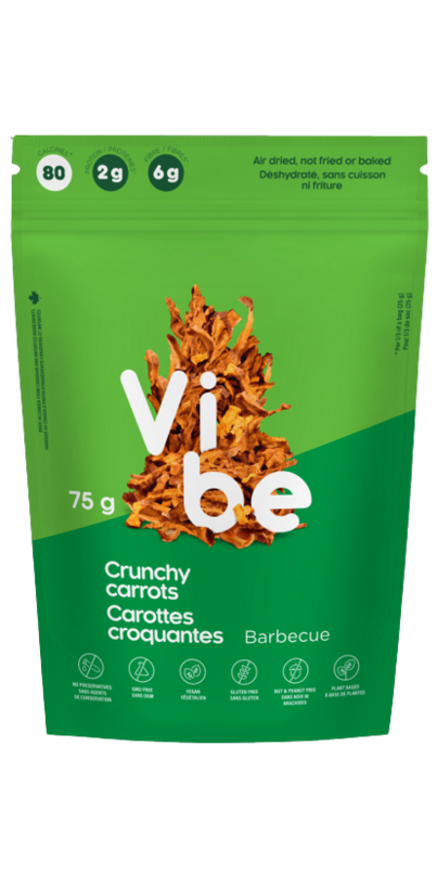 Buy Vibe Crunchy Carrots Barbecue at Well.ca | Free Shipping $35+ in Canada