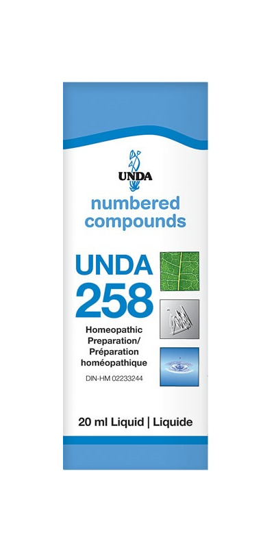 Buy UNDA Numbered Compounds UNDA 258 Homeopathic Preparation at Well.ca ...
