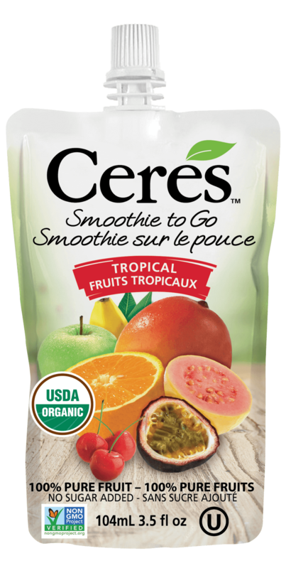 Buy Ceres Organic Smoothie To Go Tropical at Well.ca | Free Shipping ...