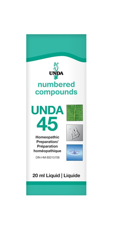 Buy UNDA Numbered Compounds UNDA 45 Homeopathic Preparation at Well.ca ...