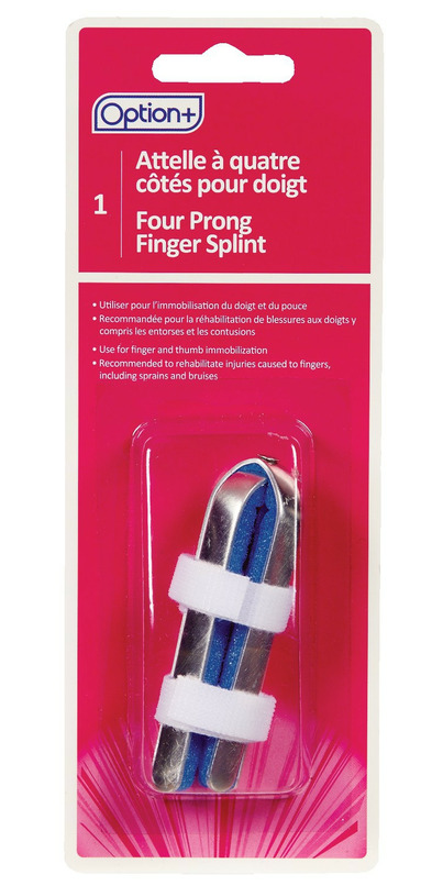 Buy Option+ Four Prong Finger Splint Medium at Well.ca | Free Shipping ...
