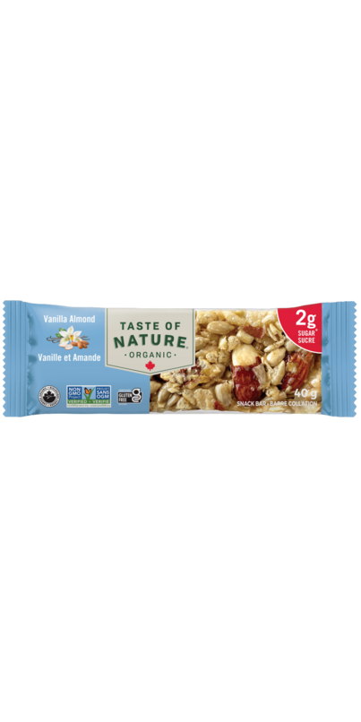 Buy Taste of Nature Low Sugar Bars Vanilla Almond at Well.ca | Free ...