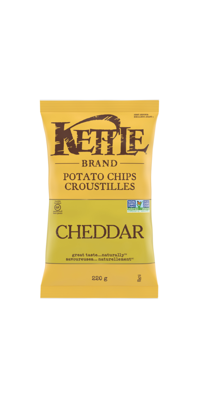 Buy Kettle Cheddar Potato Chips at Well.ca | Free Shipping $35+ in Canada