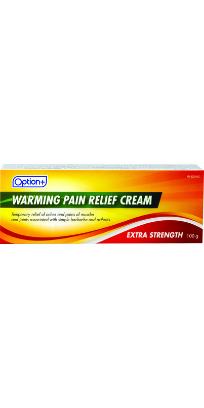 Buy Option+ Warming Pain Relief Cream Extra Strength at Well.ca | Free ...