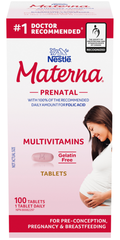Buy Materna Prenatal Multivitamin at Well.ca | Free Shipping $35+ in Canada