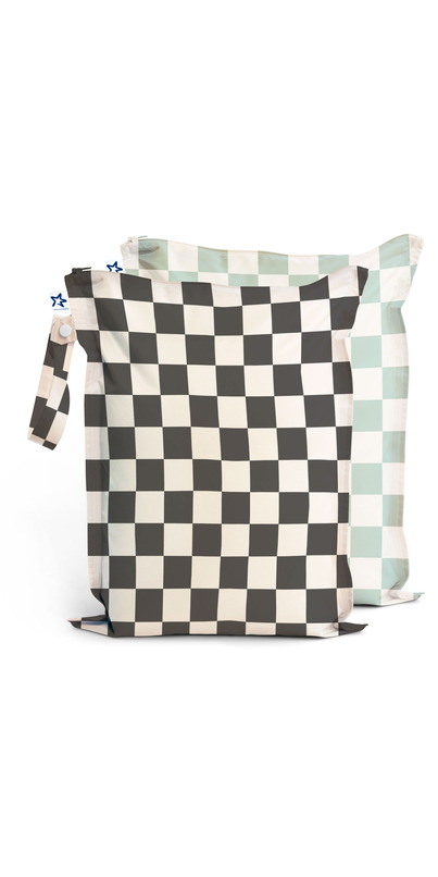 Buy Tiny Twinkle Wet Bags Checkers Black Sage at Well.ca | Free ...