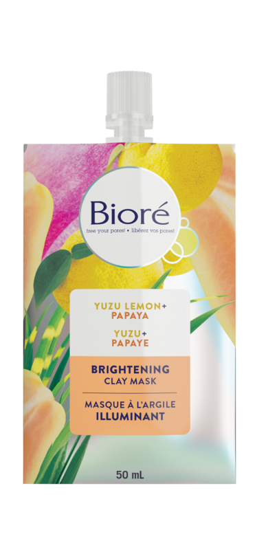 Buy Biore Brightening Clay Mask With Yuzu Lemon + Papaya at Well.ca ...