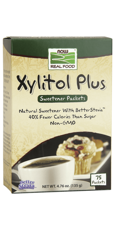 Buy NOW Real Food Xylitol Plus Sweetener Packets at Well.ca | Free ...