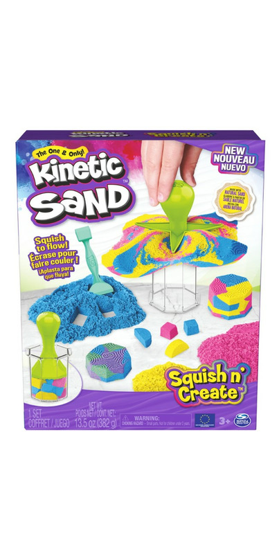 Acheter Spin Master Kinetic Sand Squish N Créer à Well.ca | Livraison ...