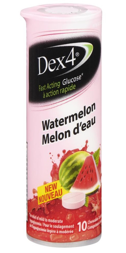 Buy Dex4 Glucose Tablets Watermelon at Well.ca | Free Shipping $35+ in ...
