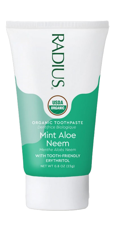 Acheter le dentifrice Radius USDA Organic Toothpaste Mint Aloe Neem ...