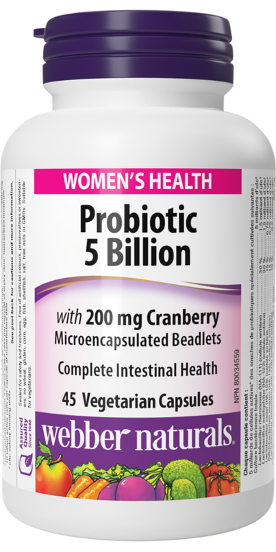 Buy Webber Naturals Women's Health Probiotic 5 Billion with 200mg Cranberry at Well.ca | Free ...