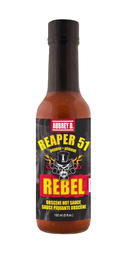 Achetez la sauce piquante Aubrey D. Rebel Reaper 51 chez Well.ca | Livraison gratuite 35 $ + au ...
