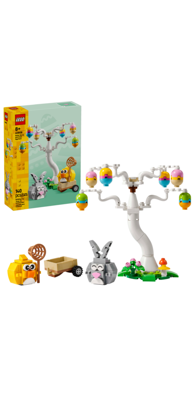 Buy LEGO Easter Bunny and Chick Egg Hunt Animal Toy Playset Building ...
