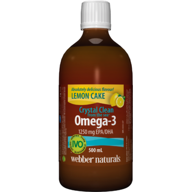 Buy Webber Naturals Crystal Clean From The Sea Omega-3 Lemon Cake at ...