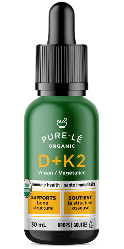 Buy Pure-le Organic Vegan Vitamin D + K2 Drops at Well.ca | Free ...