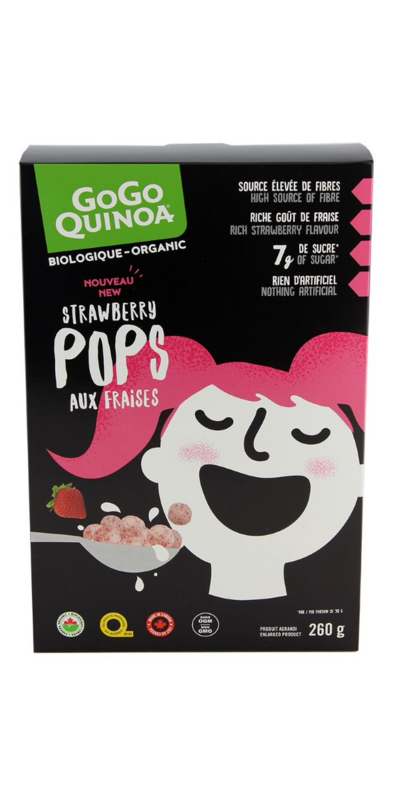 Buy GoGo Quinoa Strawberry Pops Cereal at Well.ca | Free Shipping $35 ...