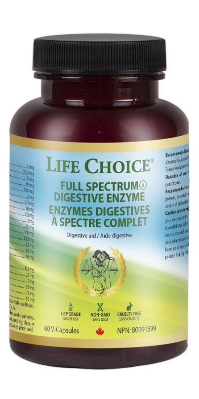 Buy Life Choice Full Spectrum Digestive Enzyme at Well.ca | Free ...