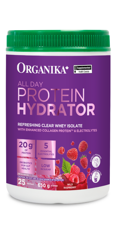 Buy Organika All Day Protein Hydrator Wild Raspberry at Well.ca | Free ...