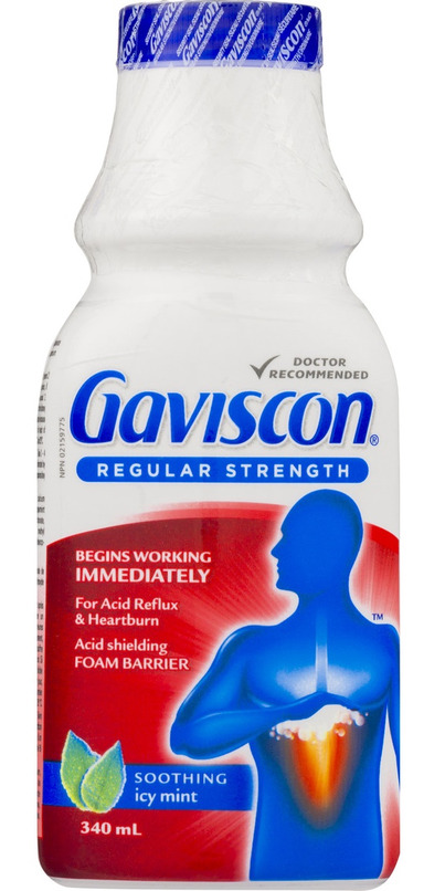 Buy Gaviscon Regular Strength Liquid Soothing Icy Mint at Well.ca ...