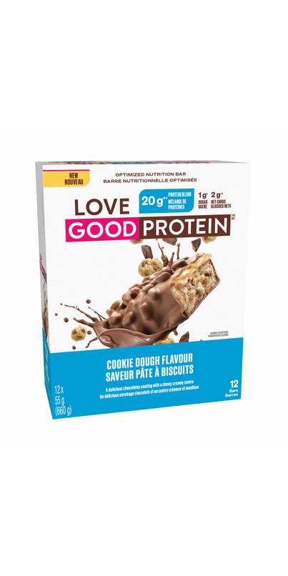 Buy Love Good Fats Protein Bar Cookie Dough at Well.ca | Free Shipping ...