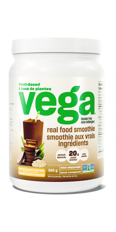 Buy Vega Plant-Based Real Food Smoothie Chocolate Peanut Butter at Well ...