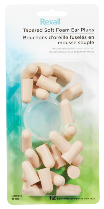 Buy Rexall Tapered Soft Foam Ear Plugs Beige at Well.ca | Free Shipping ...