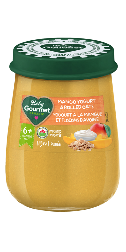 Buy Baby Gourmet Organic Jar Mango Yogurt & Rolled Oats at Well.ca ...