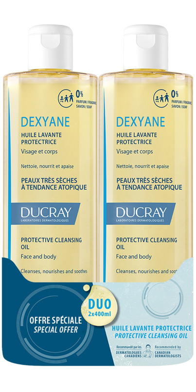 Achetez Ducray Dexyane Ultra-rich Cleansing Oil Duo chez Well.ca ...