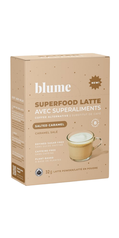 Buy Blume Superfood Salted Caramel Latte Mix Powder Singles at Well.ca ...