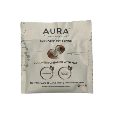 Buy Aura Elevated Collagen Creamer With MCT Unflavoured Sample at Well.ca | Free Shipping $35 ...