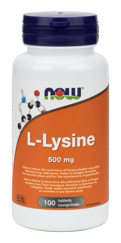 Buy NOW Foods L-Lysine 500mg at Well.ca | Free Shipping $35+ in Canada