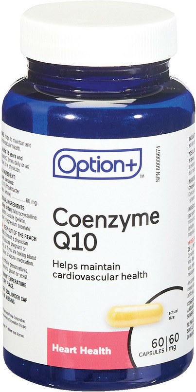 Buy Option+ Coenzyme Q10 60mg at Well.ca | Free Shipping $35+ in Canada