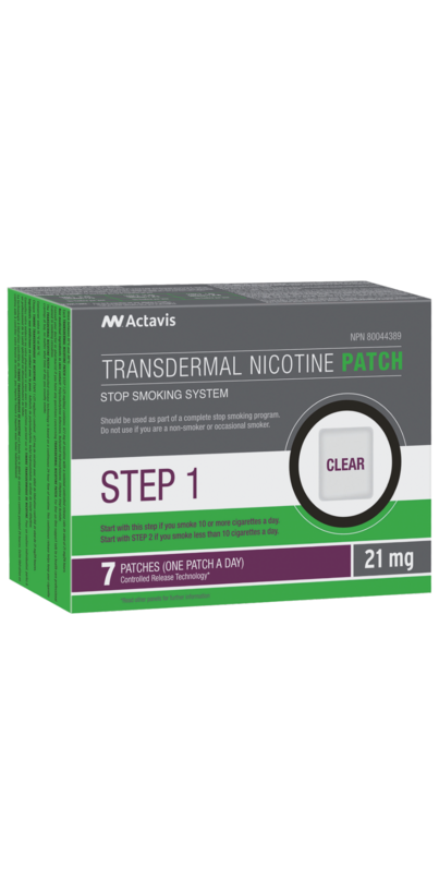 Buy Actavis Step 1 Nicotine Patch 21mg at Well.ca | Free Shipping $35 ...