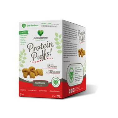 Buy Pure Goodness Protein Puffs Maple Bacon at Well.ca | Free Shipping ...