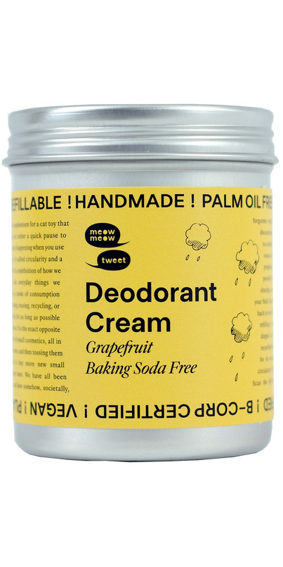 Achetez le déodorant en crème sans bicarbonate de soude Meow Meow Tweet ...