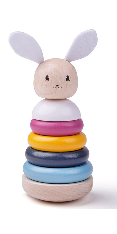 Acheter Bigjigs Toys Rabbit Stacking Rings à Well.ca | Livraison gratuite à partir de 35 $ au Canada