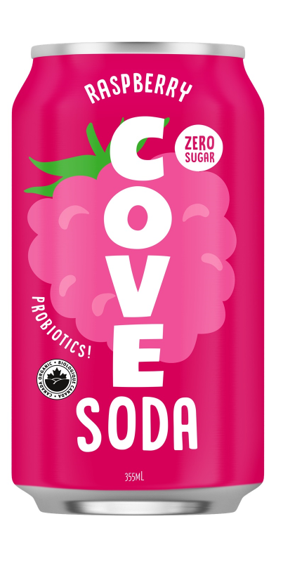 Buy Cove Gut Healthy Soda Raspberry at Well.ca | Free Shipping $35+ in ...
