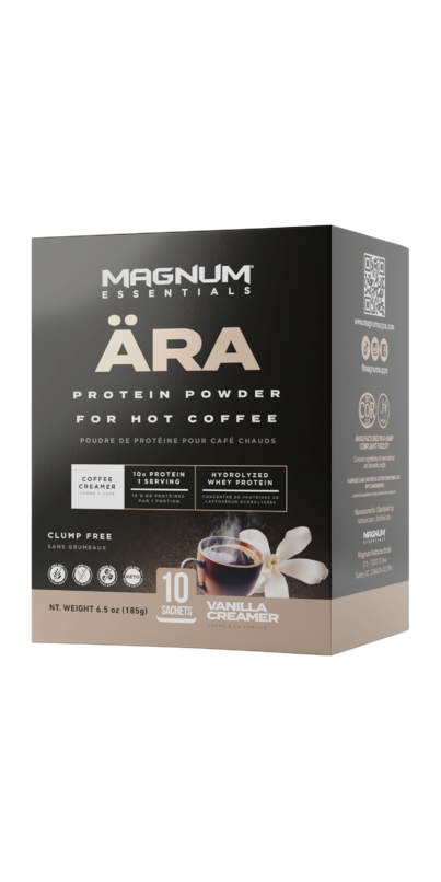 Buy Magnum Essentials ARA Protein Powder for Hot Coffee Vanilla Creamer ...