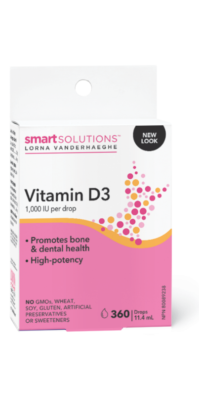 Buy Smart Solutions Vitamin D3 Droplets at Well.ca | Free Shipping $35 ...