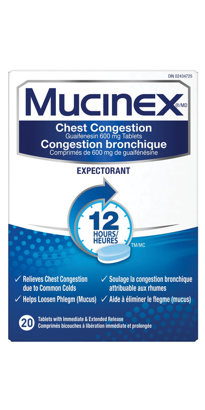 Buy Mucinex Cough & Cold Tablets at Well.ca | Free Shipping $35+ in Canada