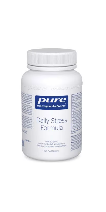 Buy Pure Encapsualtions Daily Stress Formula at Well.ca | Free Shipping $35+ in Canada