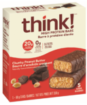 Buy think! High Protien Bar Creamy Peanut Butter Box at Well.ca | Free ...
