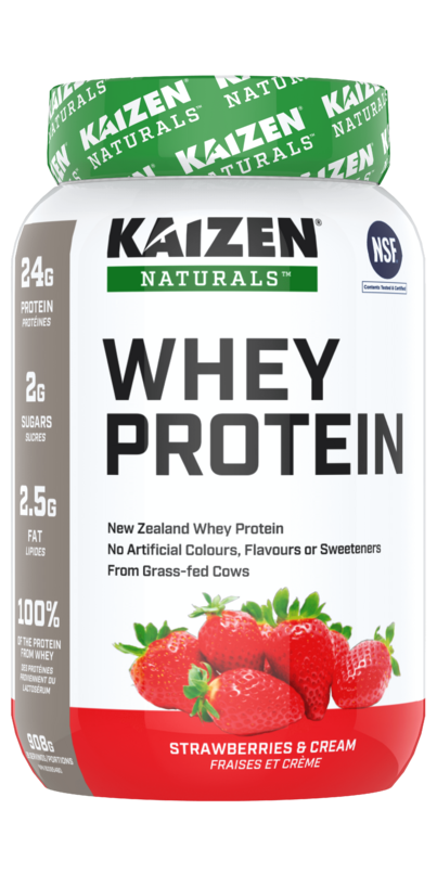 Buy Kaizen Naturals Concentrate Whey Protein Strawberry at Well.ca ...