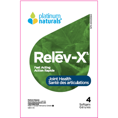 Buy Platinum Relev-X Joint Health Sample at Well.ca | Free Shipping $35+ in Canada